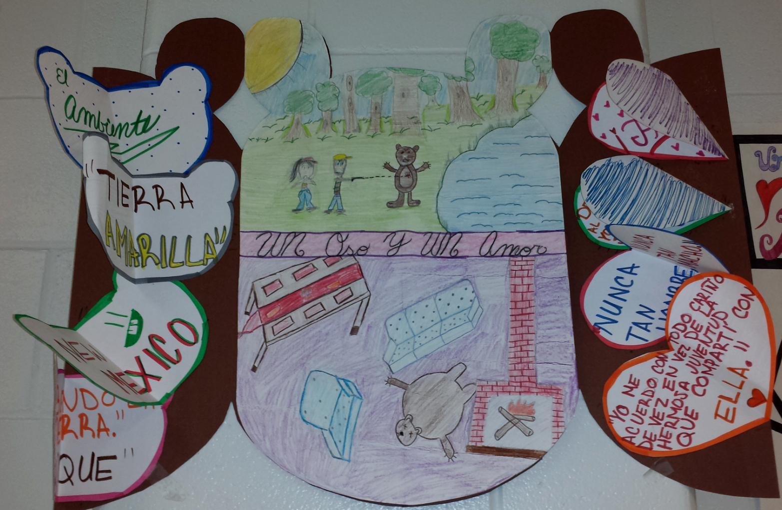 El salón 121 de la Maestra Coria: Un oso y un amor ♥